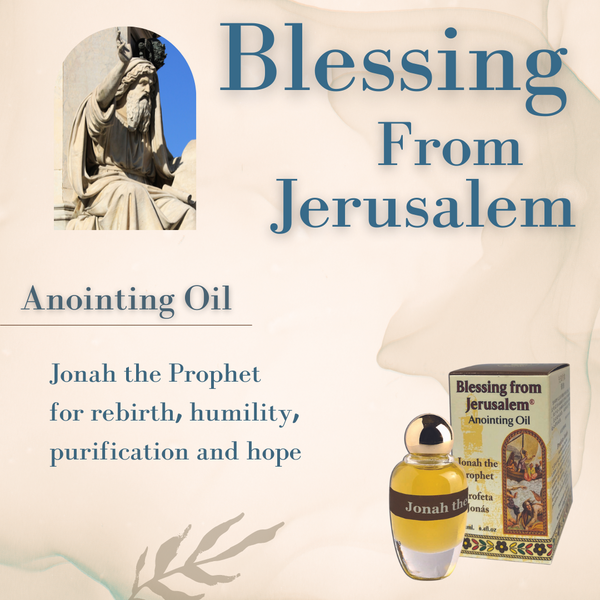 Blessing From Jerusalem Salböl - Jona der Prophet 12 ml, 0,4 fl.oz ...