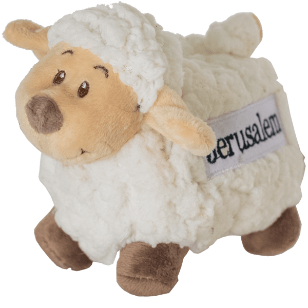 Jerusalem Fluffy Sheep Plush Toy-Large | The Peace Of God®